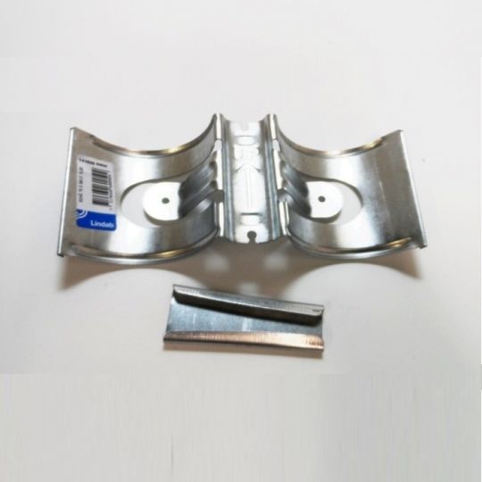 Lindab Galvanised Circular Steel Downpipe Bracket (SSVH)