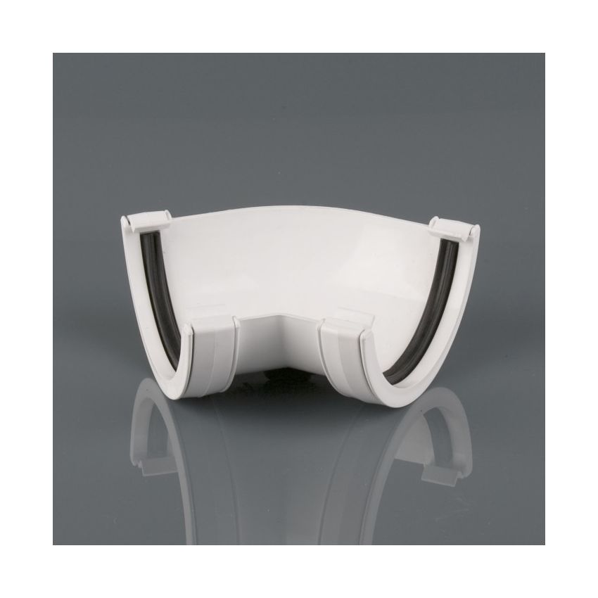 Brett Martin 112mm Half Round Gutter Angle 135dg