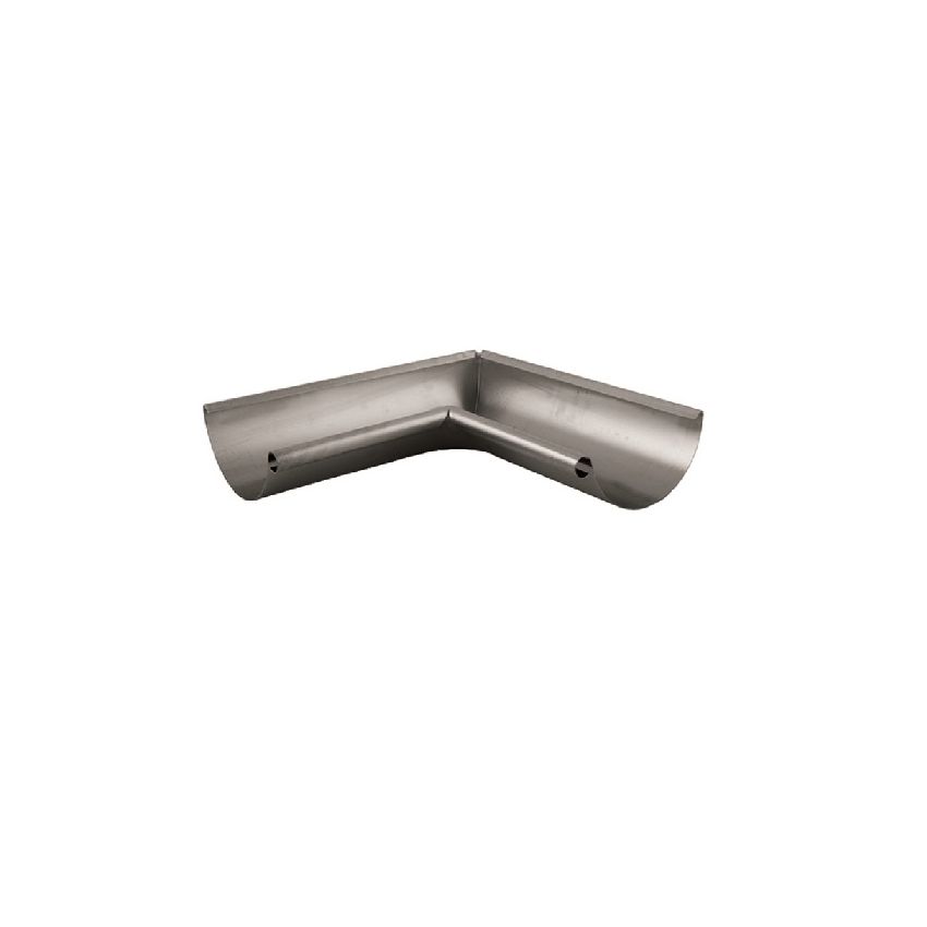 Lindab Magestic Galvanised Steel Half Round Internal Gutter Angle 90 Degrees (RVI)