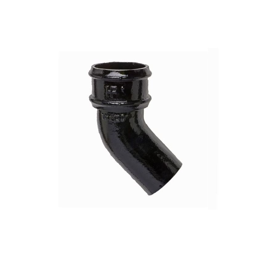 Hargreaves Premier Round Cast Iron Downpipe Bend 135 degrees