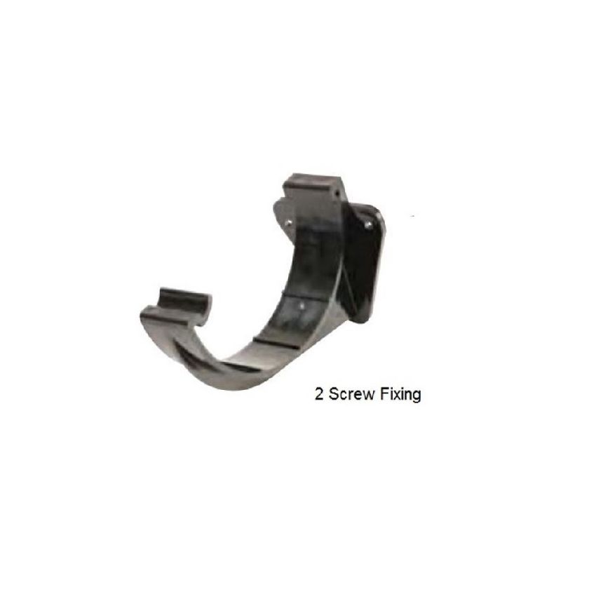 Hunter Surefit 112mm Half Round Fascia Bracket 2 Screw Fixing