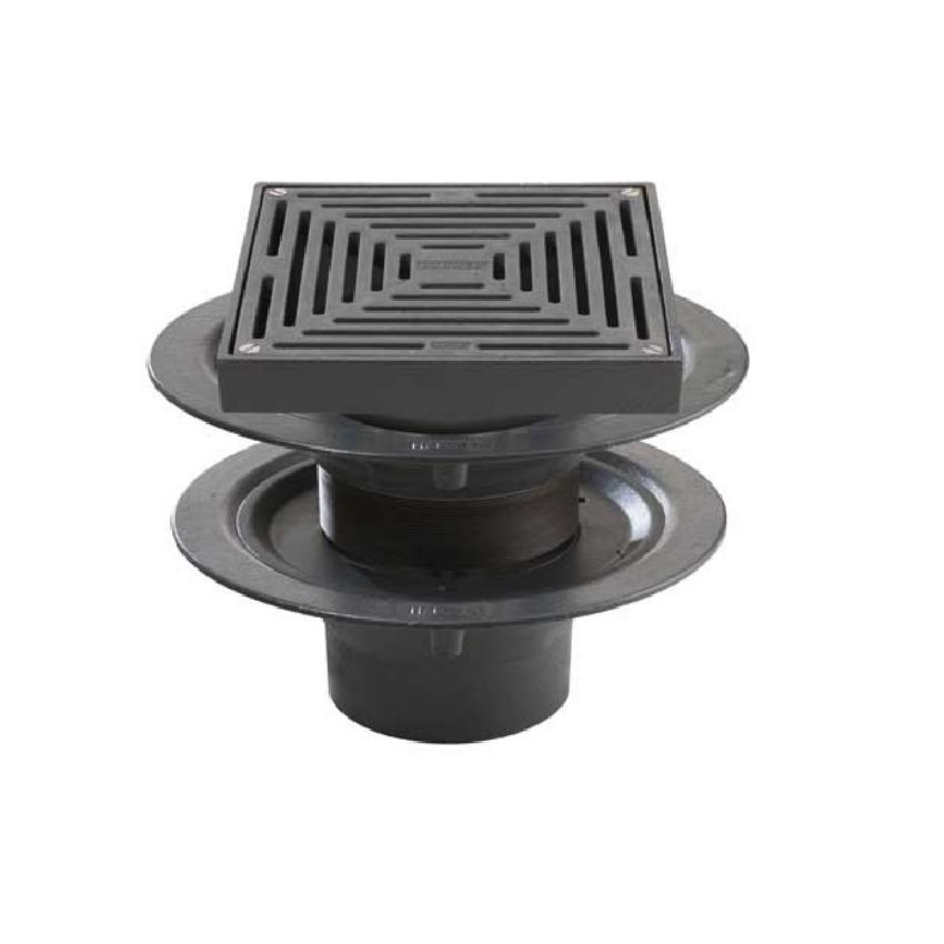 Harmer Roof Cast Iron Large Sump Vertical Threaded Outlet Double ...