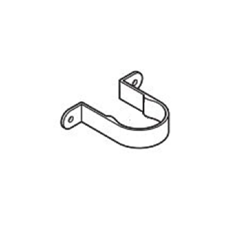 Alumasc Flushjoint Circular Extruded Aluminium Standard Pipe Clip