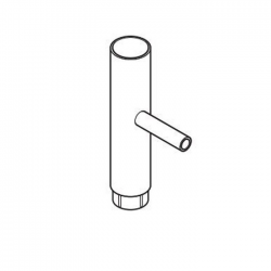 Alumasc Flushjoint Circular Extruded Aluminium Standard Pipe Clip