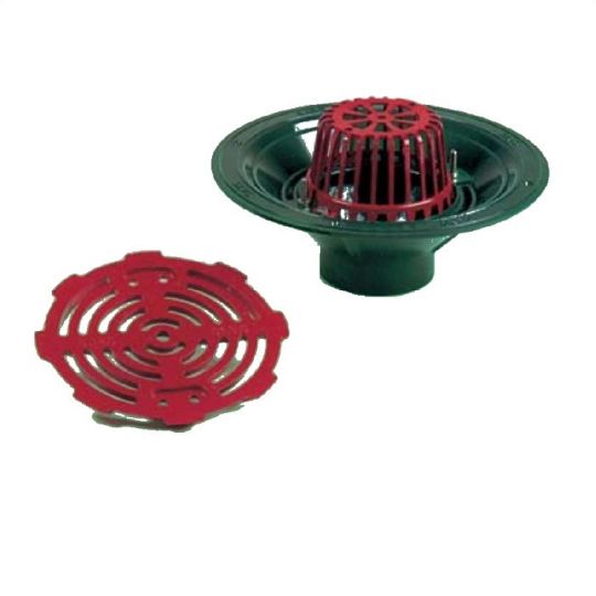 Caroflow Aluminium Vertical Threaded RoofOutlet