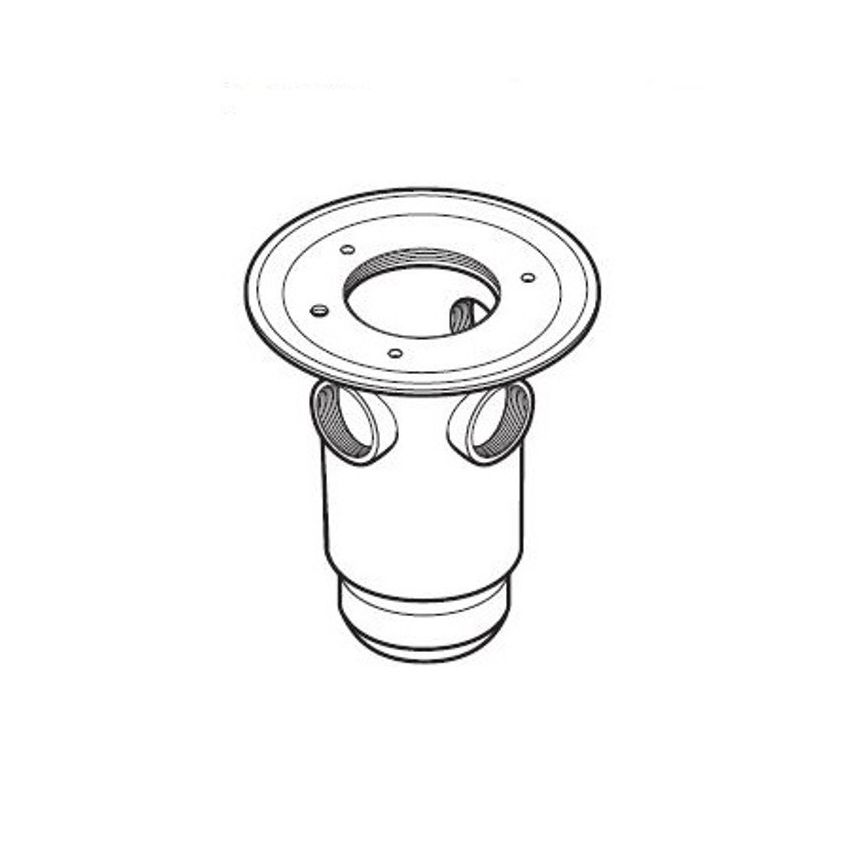 Harmer Cast Iron S-Trapped Vertical Drain Body with SPIGOT Connection