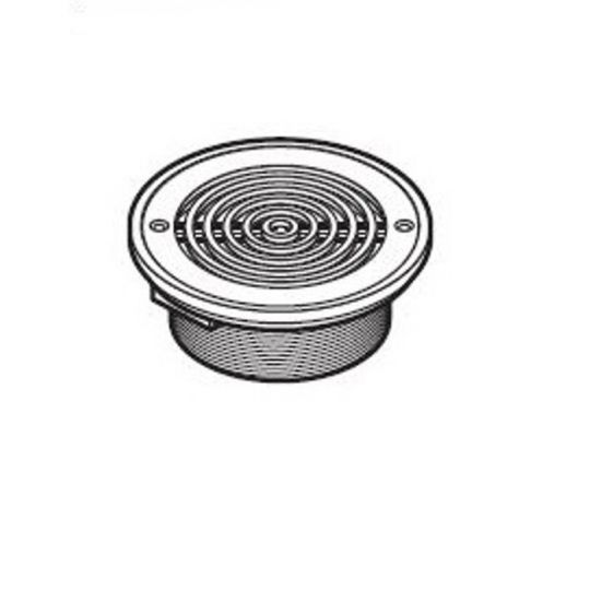 Harmer Cast Iron 150mm Circular Bezels - Concentric Ring Grate