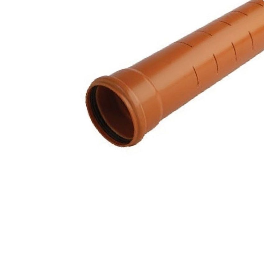 Hunter Underground Socketed Land Drainage Half Slotted Pipe