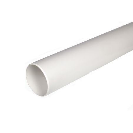 Hunter Plumbing Plain Ended Pipe - 1m Length (WS204)