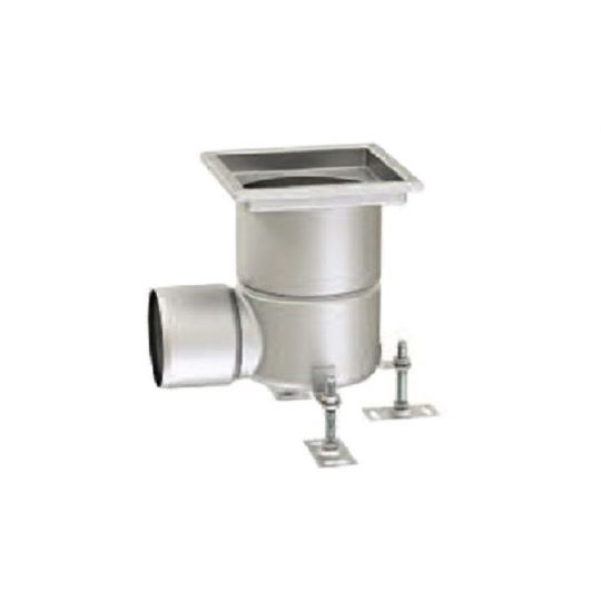 ACO Hygienic Stainless Steel Gully 157 - Fixed Height Horizontal Outlet ...