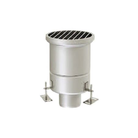 ACO Hygienic Stainless Steel Gully 200 - Fixed Height Vertical Outlet ...