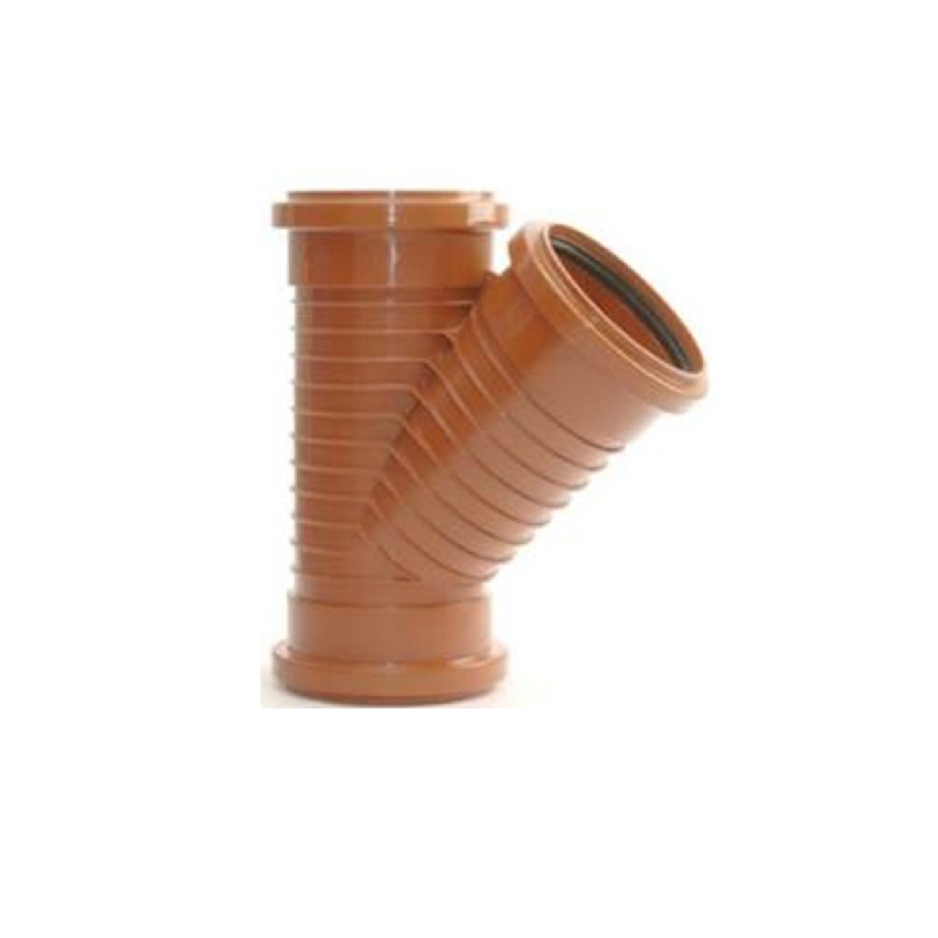 Marley Underground Solid Wall 45 Degree All Socket Equal Branch