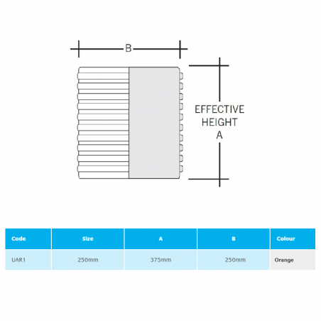 Marley Underground 250mm Inspection Chamber Riser