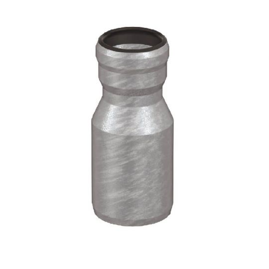 ACO GM-X Galvanised Steel Increaser Coupling Concentric Long