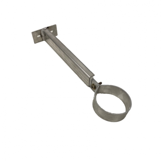 Alumasc Flushjoint Circular Extruded Aluminium Extended Base Pipe Clip