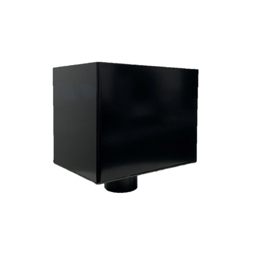 Alumasc Guardian Circular Aluminium Security Rectangular Hopper