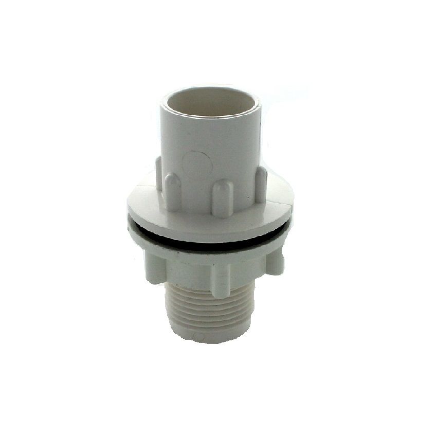 Marley PVCu Overflow Straight Tank Connector