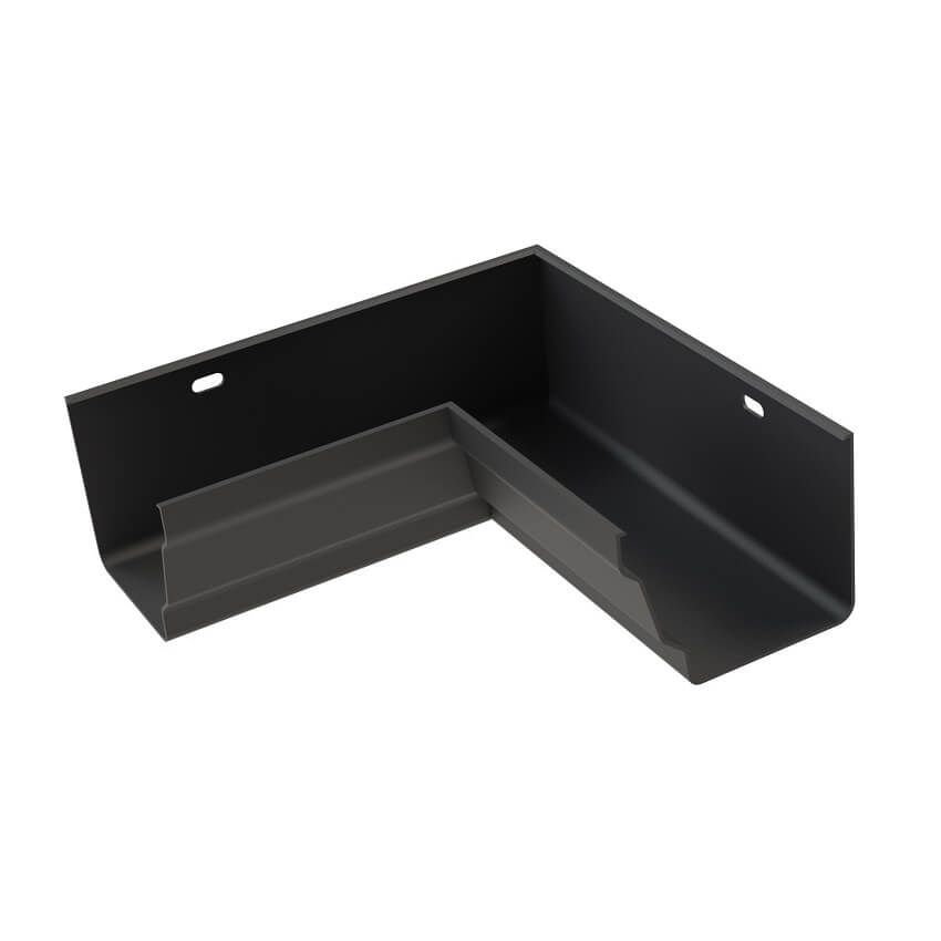 Rainguard SL Moulded Aluminium Gutter 90 degree Internal angle