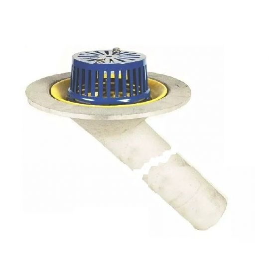 Harmer Roof Aluminium AV Outlet With 45 Degree Extended Spigot