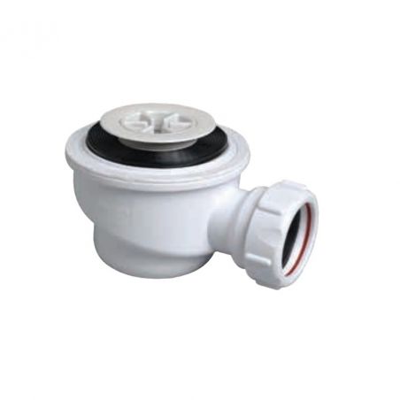 Multikwik White Compact Shower Trap (S5040W)