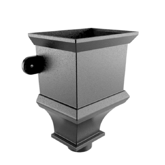 Cast Aluminium H3 Rainwater Hopper Head