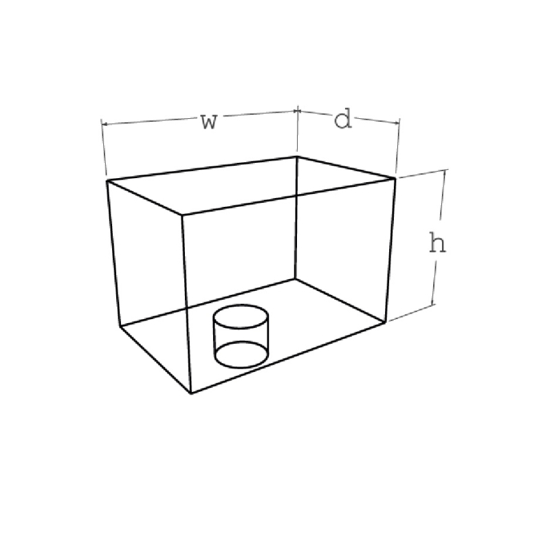 Aluminium Pressed F3 Corner Rainwater Hopper Head