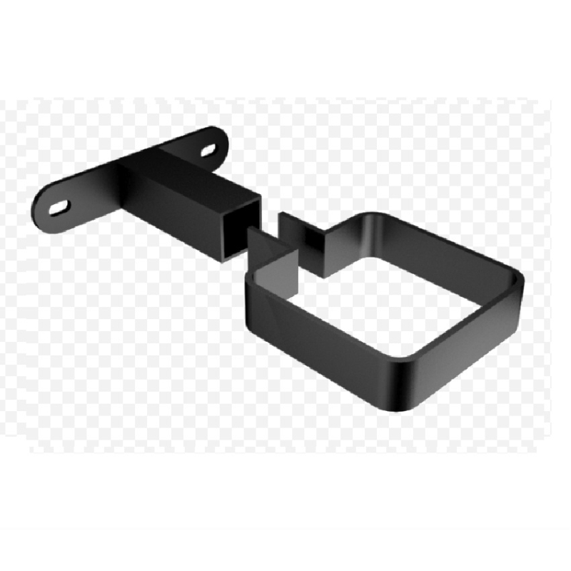 Aluminium Flush Joint Rectangular Adjustable Stand-off Pipe Clip (30mm ...